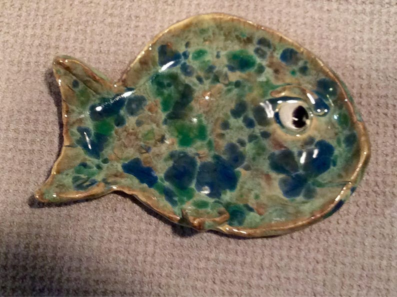 Fish Dish Handmade From a Lump of Clay and Sold by Outsider - Etsy