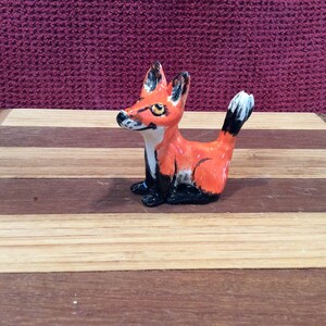 Sweet Little Fox Handmade From a Lump of Clay - Etsy