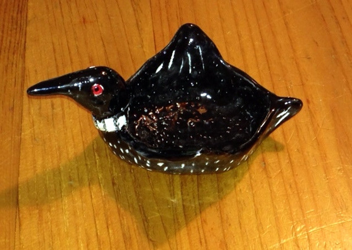 LOON Teabag Holder or Little Loon Dish is Handmade in US From | Etsy