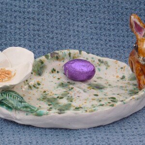 Sweet Bunny Rabbit Dish From Soap to Nuts, Candy,soap or Jewelry ...