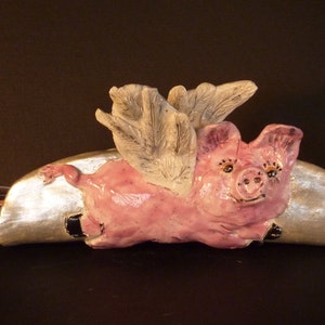 When Pigs Fly Handmade in US Eye Glass Case Hangs on the Wall Totally ...