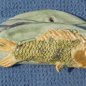 Fish Eye Glass Case or Holder Handmade in USA From a Lump of Clay No ...