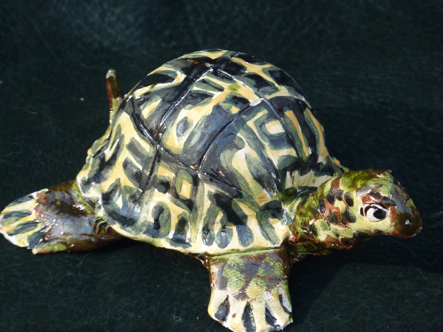 Turtle custom totally handmade in USA from a lump of clay no | Etsy