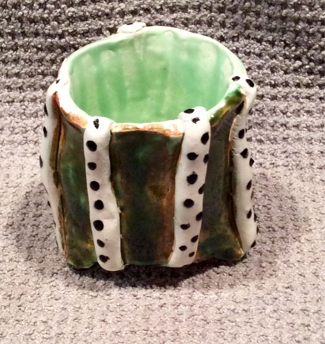 Unique Bud Vase Handmade and Sold by Outsider Artist. - Etsy