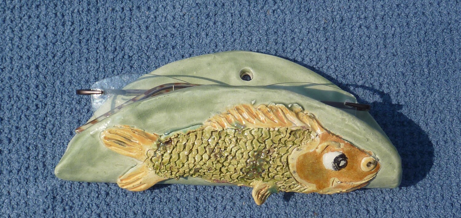 Fish Eye Glass Case or Holder Handmade in USA From a Lump of | Etsy