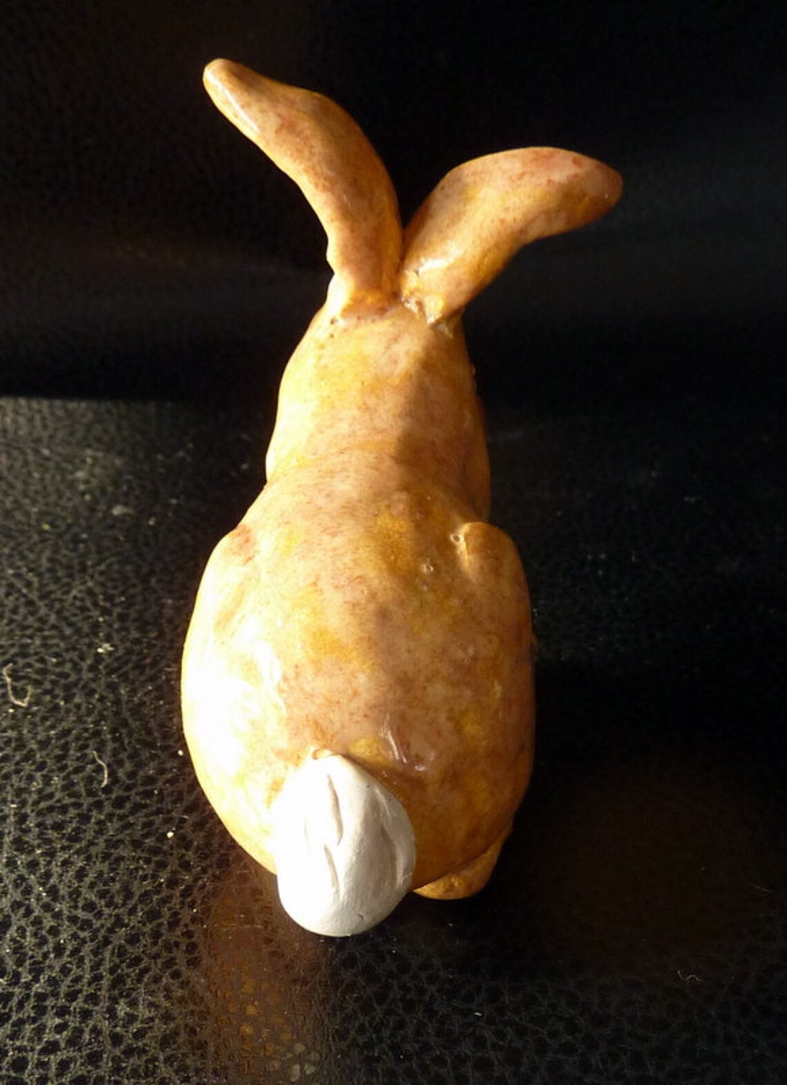 Art Pottery Easter Rabbit handmade fi U.S. from a lump of clay | Etsy