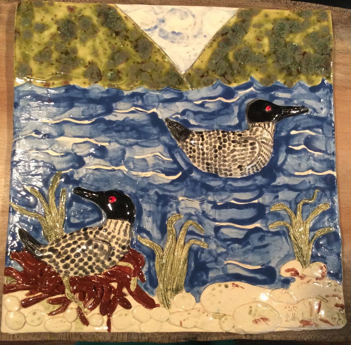 Animal Tiles Handmade in US From a Lump of Clay a Little - Etsy