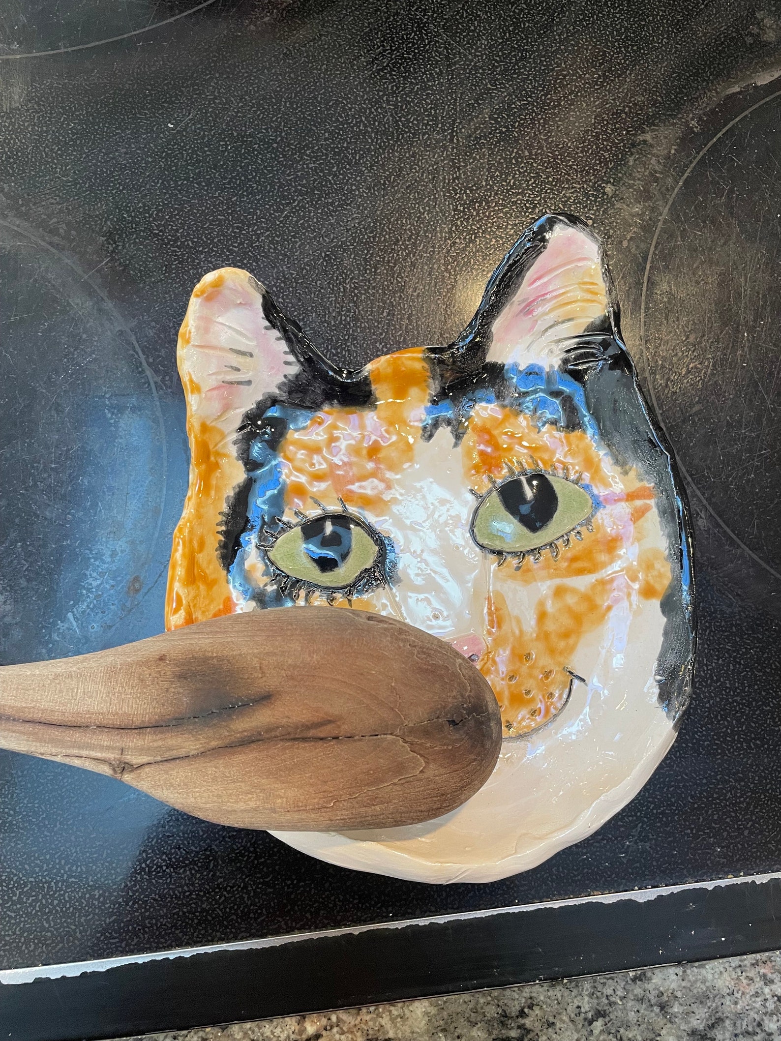 Custom Cat Dish Handmade in the US From a Lump of Clay. - Etsy