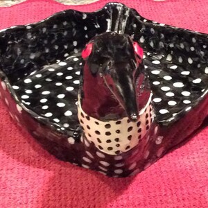 Loon Dish Handmade Inu.s. From a Lump of Clay Totally Unique - Etsy