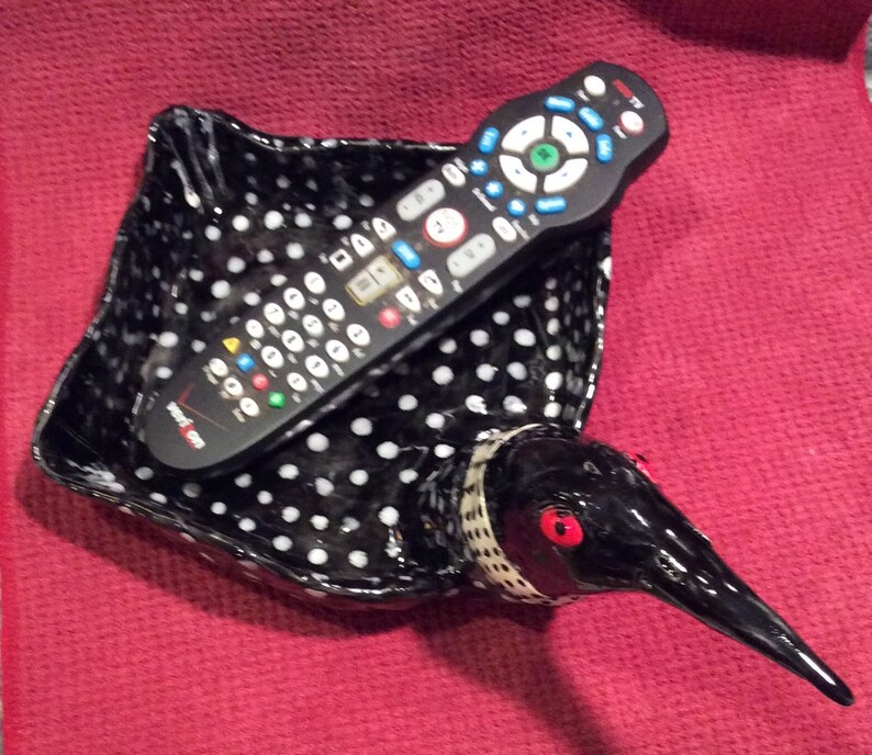 Loon Dish Handmade Inu.s. From a Lump of Clay Totally Unique - Etsy