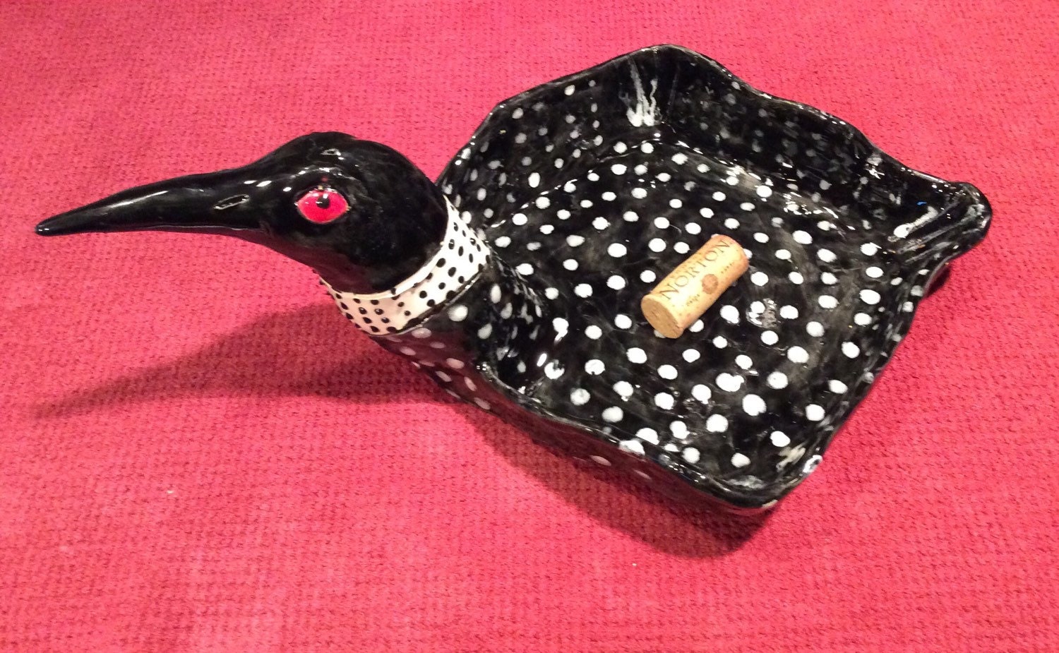 Loon Dish Handmade Inu.s. From a Lump of Clay Totally Unique - Etsy