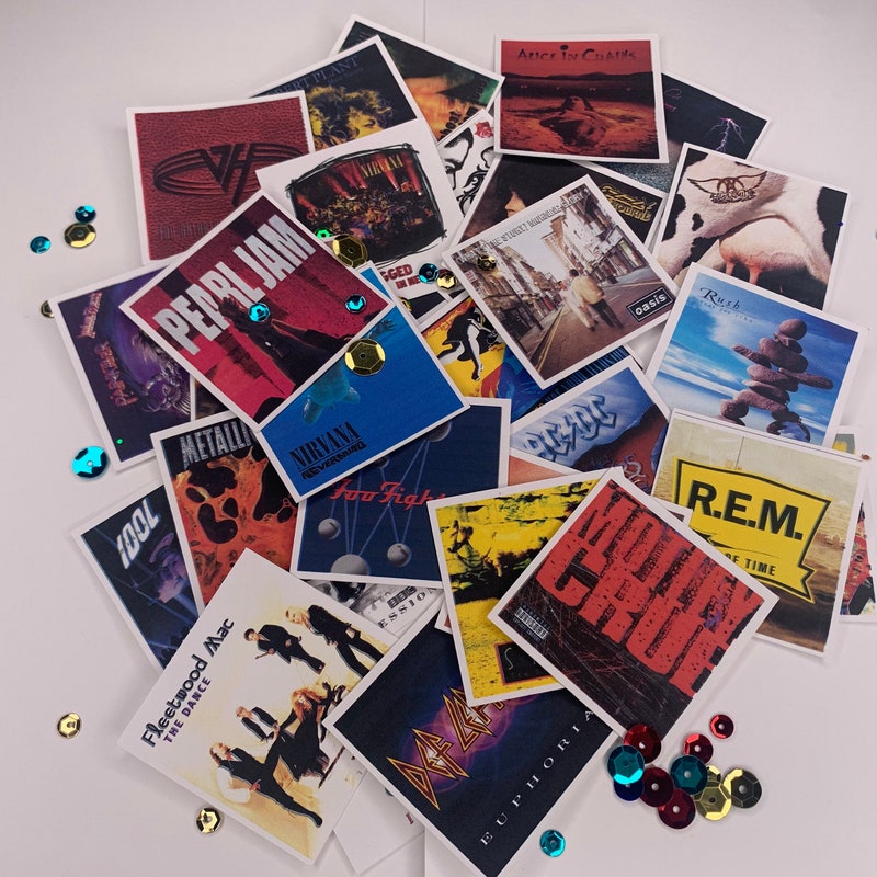 Red Album 90s Rock - Etsy