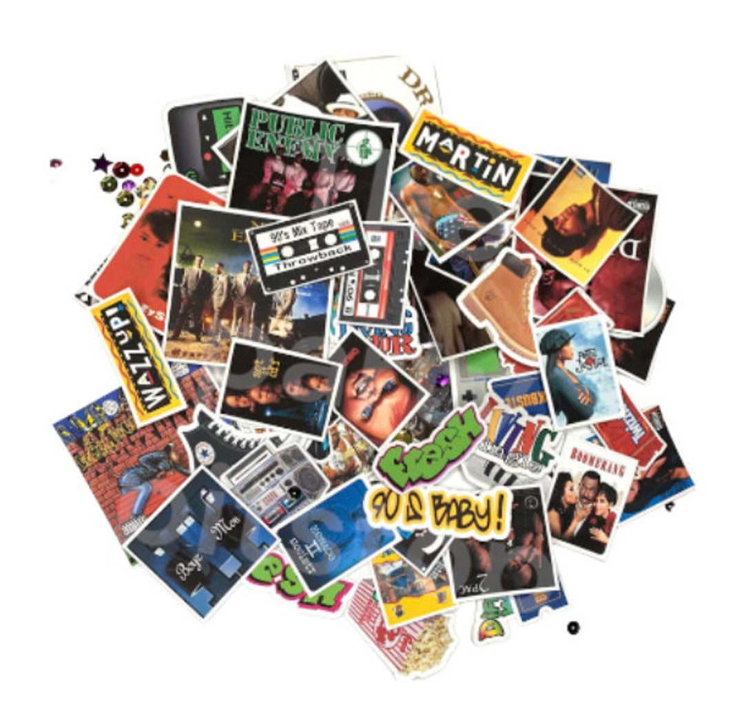 90's Party Variety Pack Table Toss 60 Pc Confetti Party - Etsy