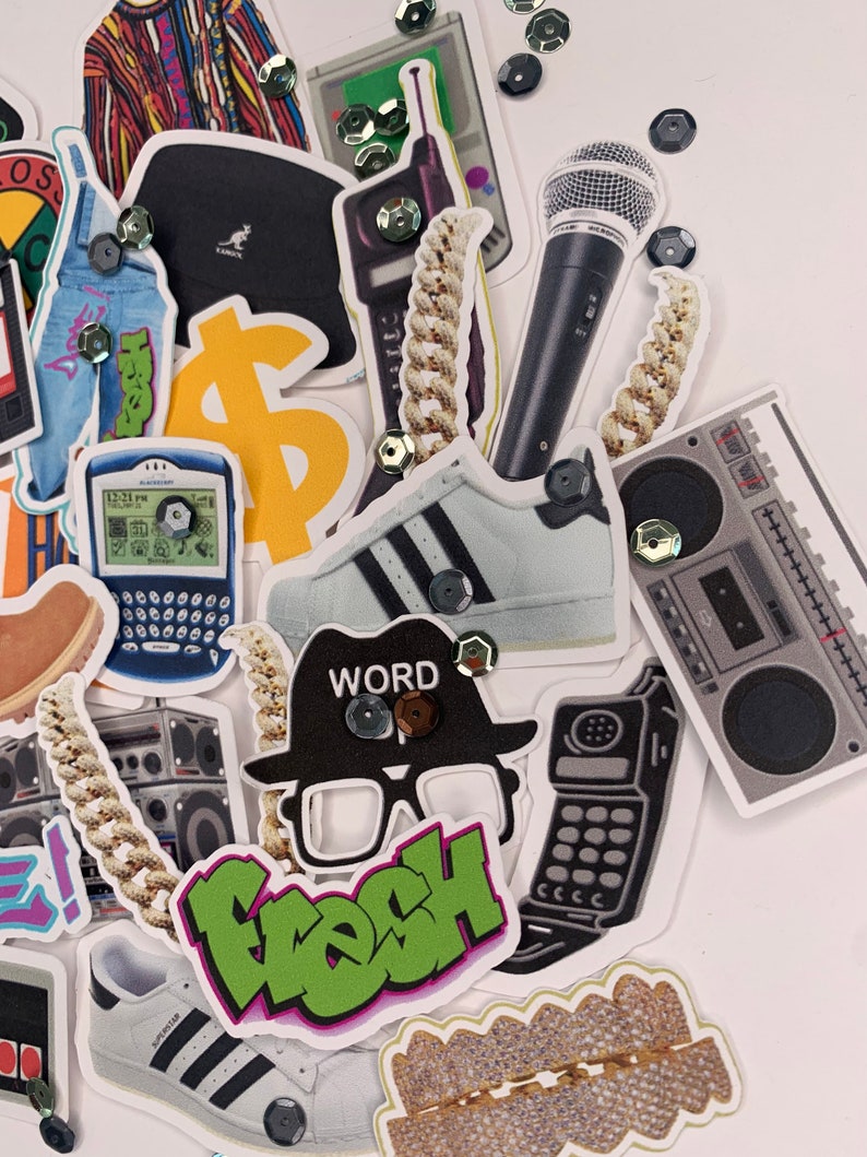 90's Party Theme Table Toss 60 Pc Confetti Party Decor. - Etsy