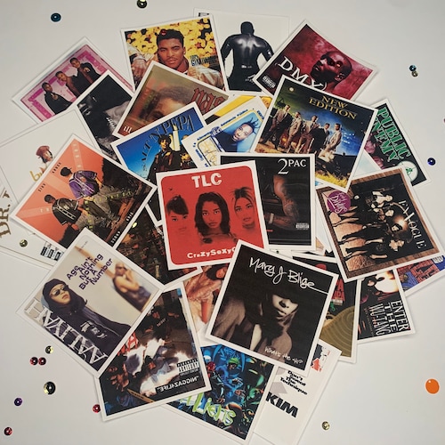 90s Hip Hop Cd Album Cover Table Toss Confetti Decorations. - Etsy