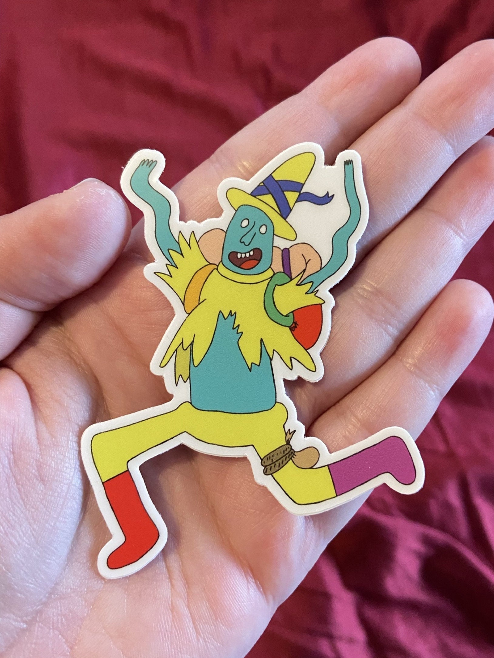Magic Man Character From Adventure Time Vinyl Sticker by | Etsy
