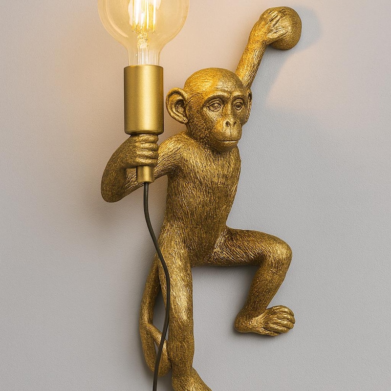 Monkey Lamps - Etsy