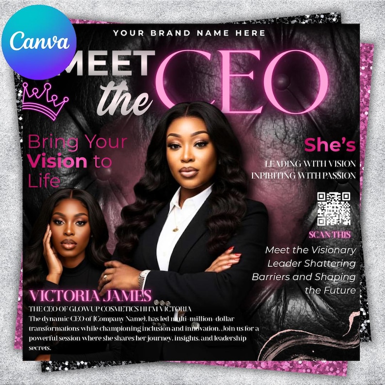 Meet the CEO, Business Profile and Event Flyer, Corporate Flyer ...