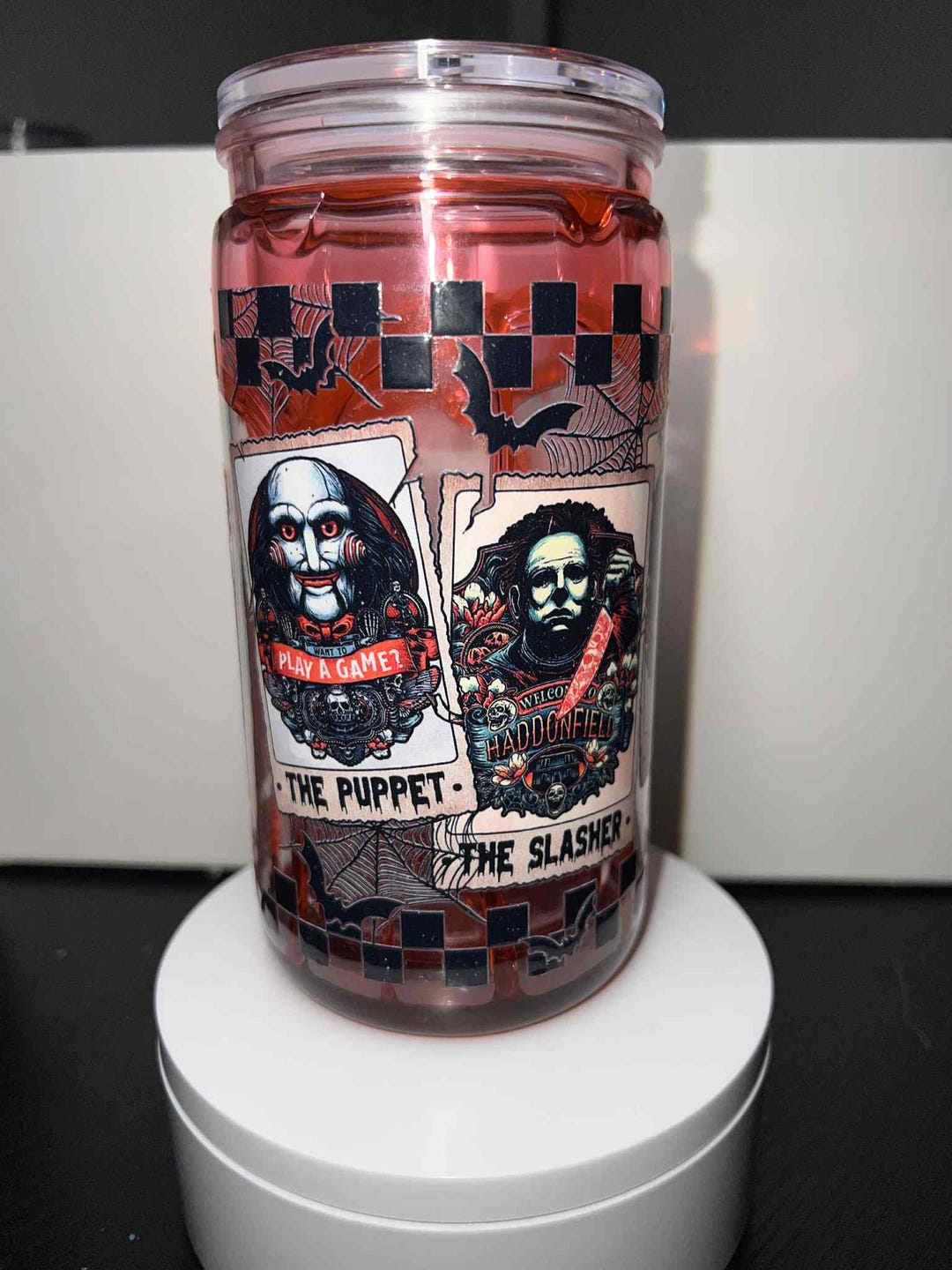 Horror Movie Character Blood Drip Tumbler 16oz - Etsy