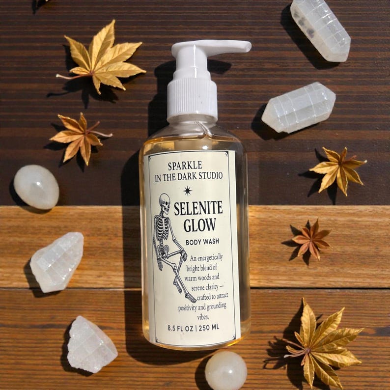Selenite Glow- Signature Collection - 8 Ounce Body Wash - Etsy