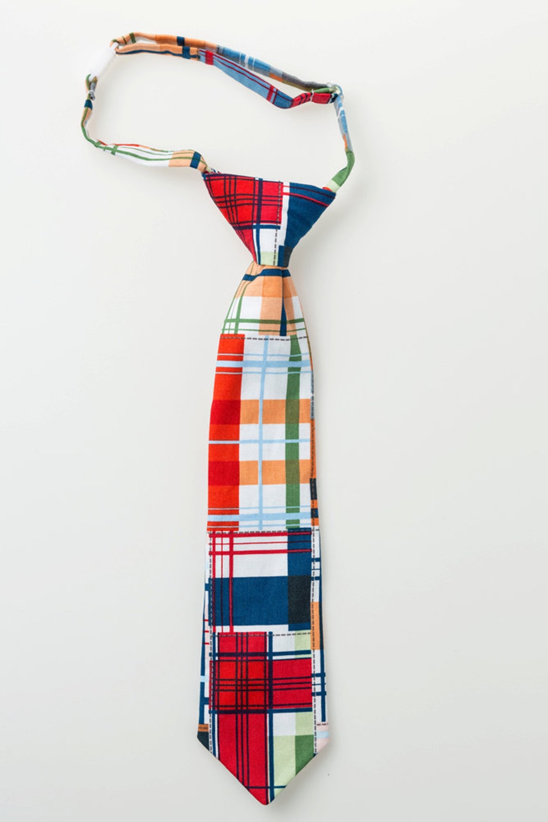 Little Boy Necktie - Patchwork - Toddler Easter Tie - Etsy