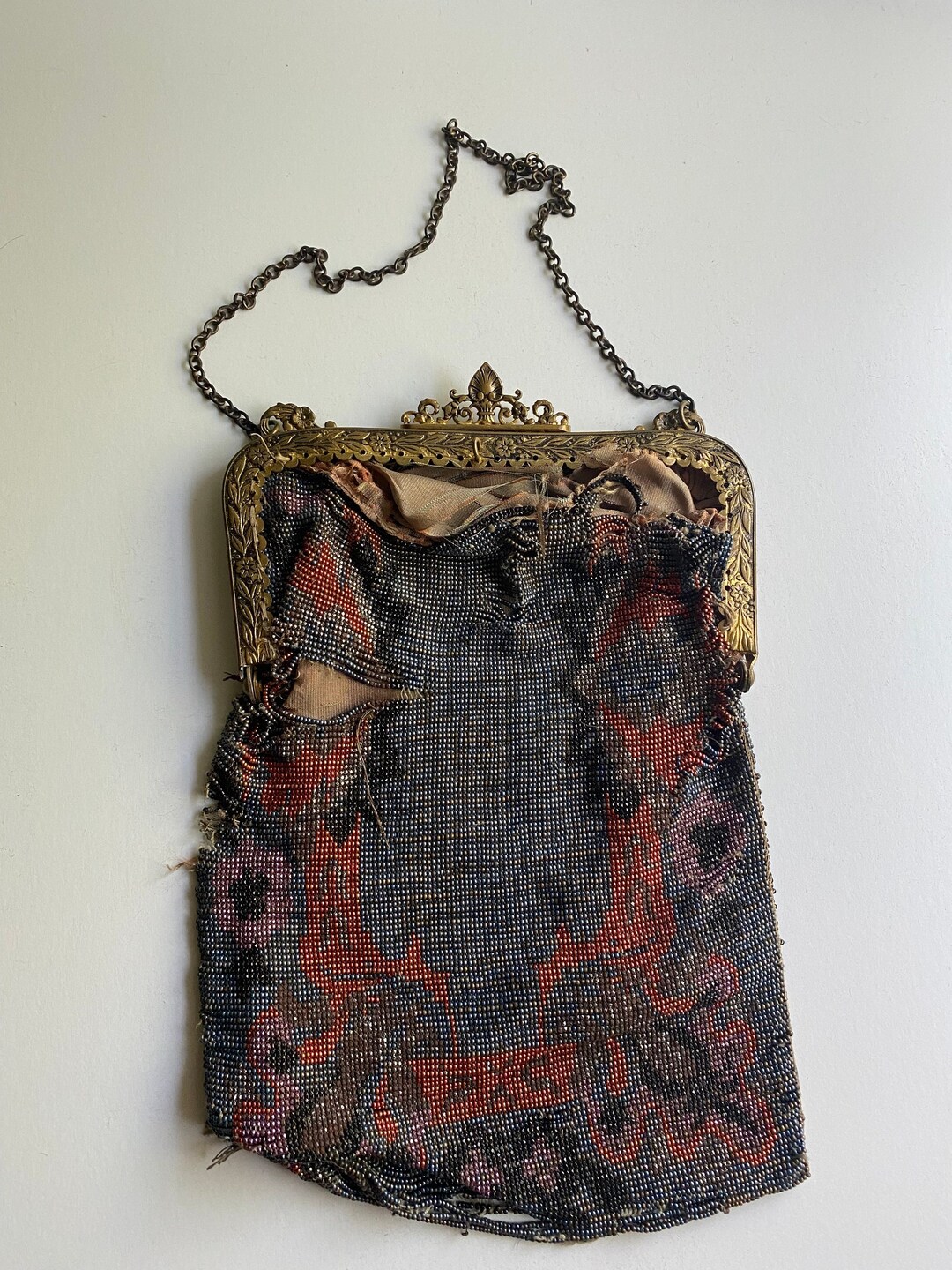 Antique 1900s Edwardian Beaded Purses| Art Deco Beaded Purse|flapper ...