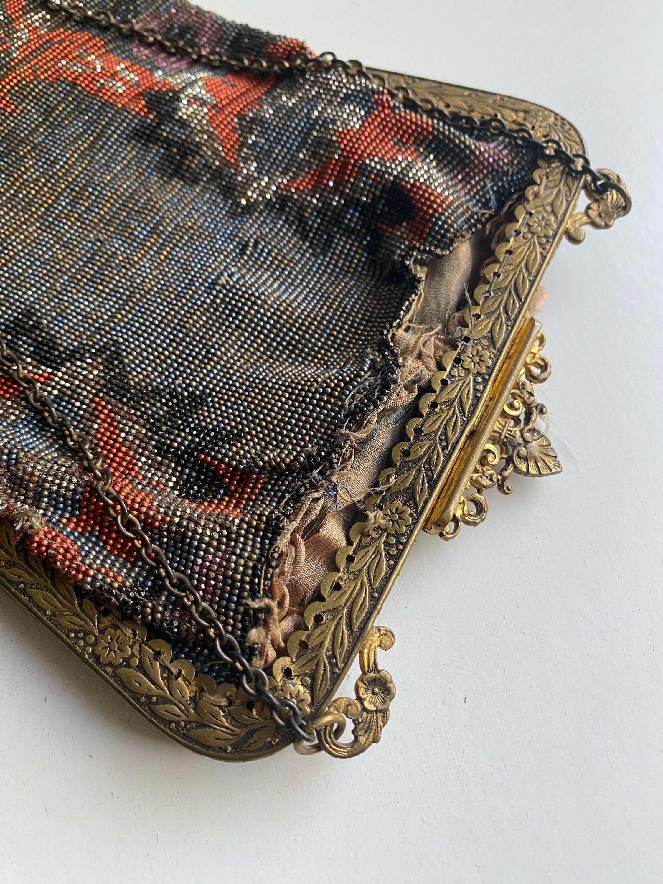 Antique 1900s Edwardian Beaded Purses| Art Deco Beaded Purse|flapper ...
