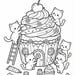 Miniature Worlds Coloring Book – Cozy Kawaii Scenes (printable PDF) - Etsy