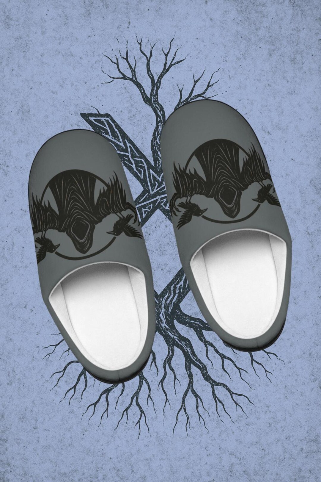 Aesir Norse Pagan Design Women's Indoor Slippers - Etsy