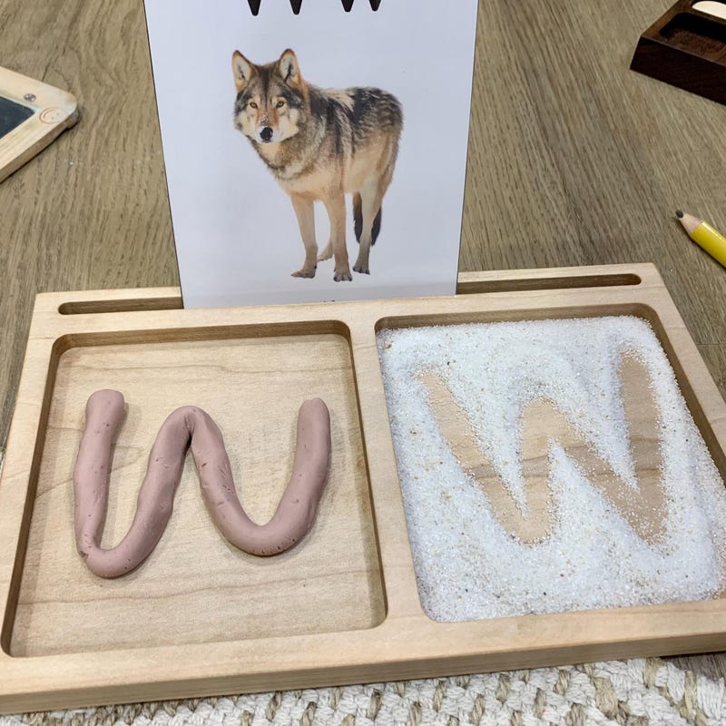 Montessori Tray - Etsy