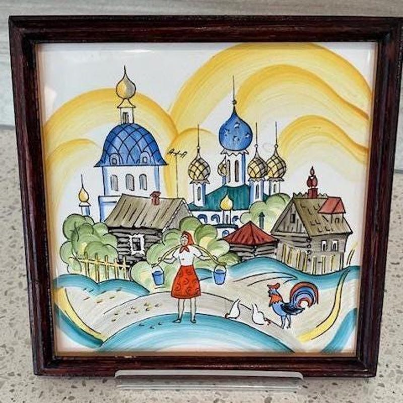 Russian Ceramic Tiles - Etsy