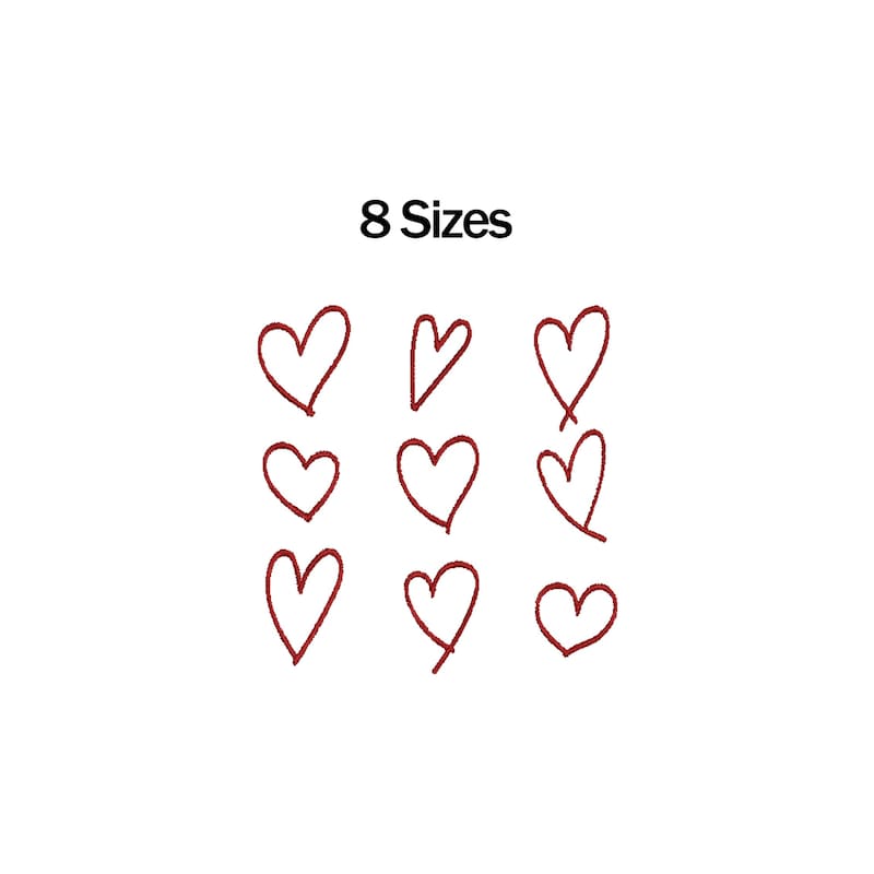 Mini Hearts - Etsy