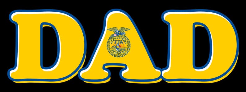FFA Dad Digital Printing Design | Svg Png PDF Files for Cricut ...