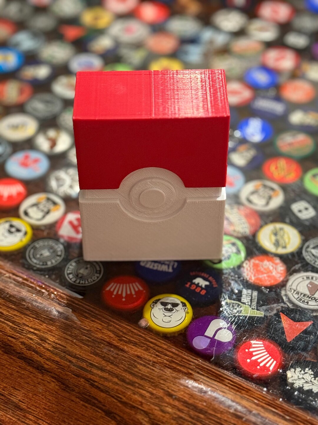 Pokemon Pokeball Inspired Deck Box - Etsy