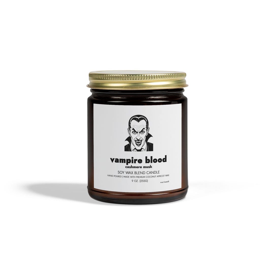 Vampire Blood - Cashmere Musk Candle (9 Oz) - Etsy