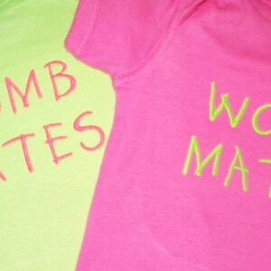 Womb Mates- Twin Onesies - Etsy