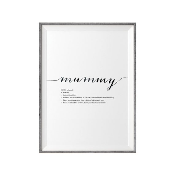 PRINTABLE Mother's Day Mummy/Mommy Print by Coco & Ella Designs | Catch ...