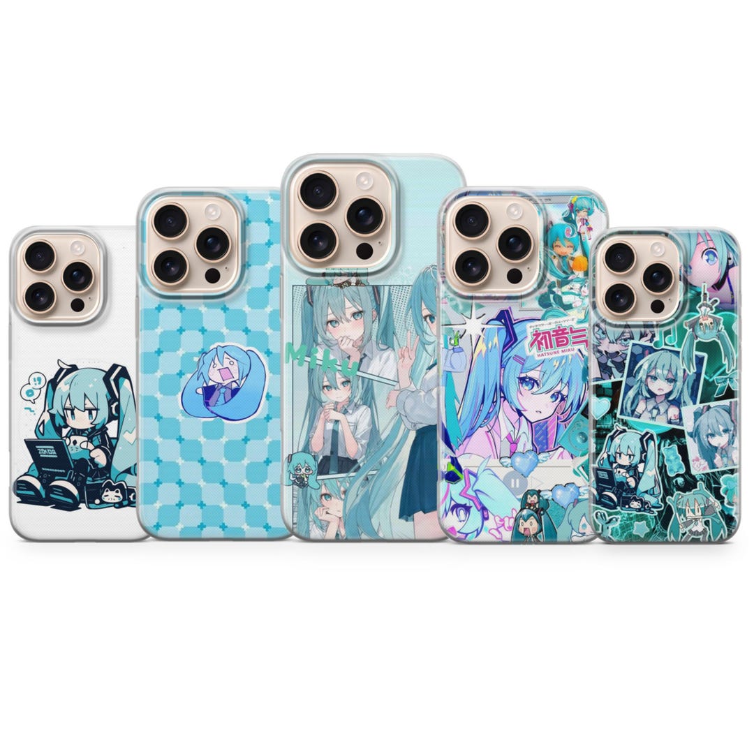 Hatsune Miku Phone Case – Anime Manga Cover : for iPhone 17 Air 16e Pro ...