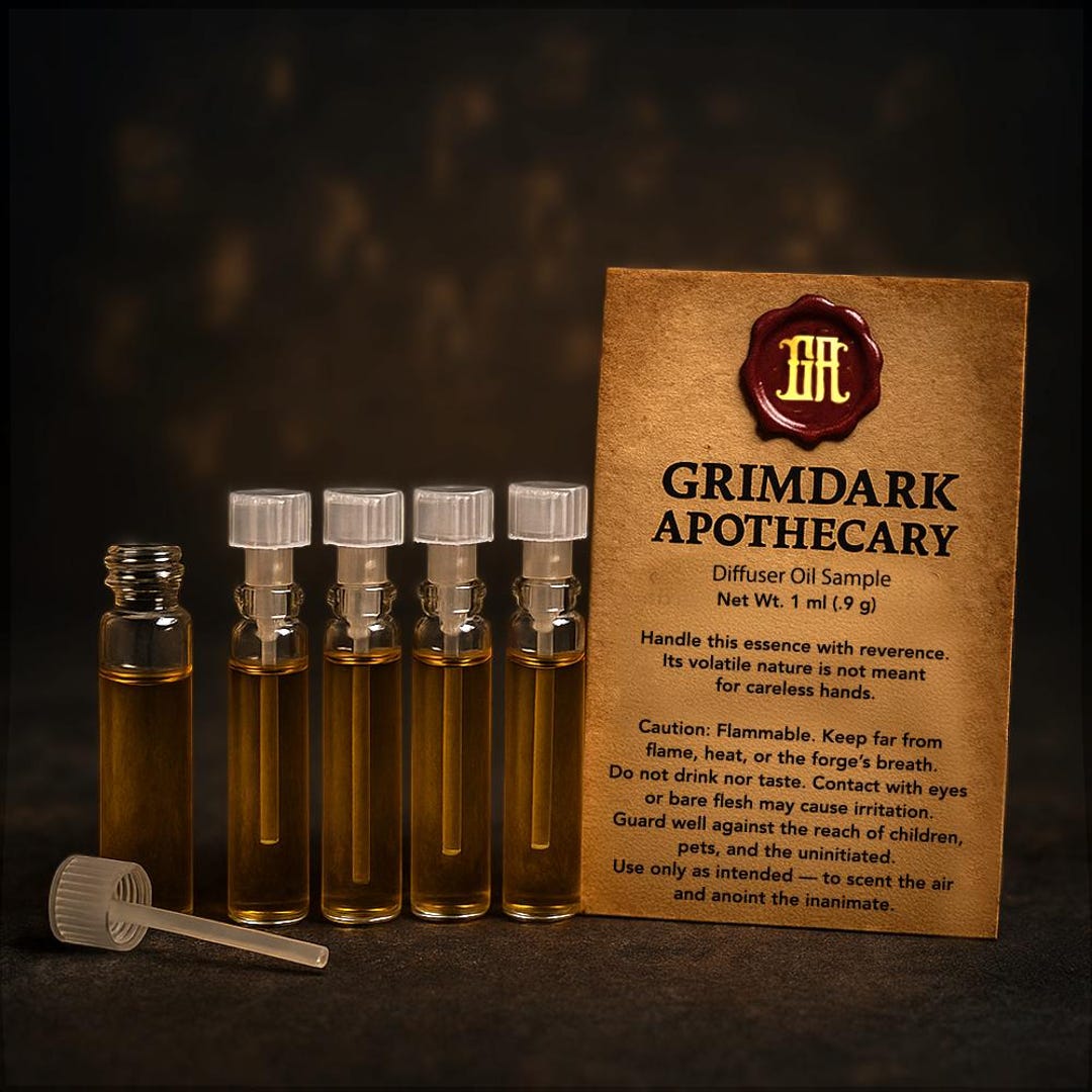 Scented Oil Sample Bottle - Etsy