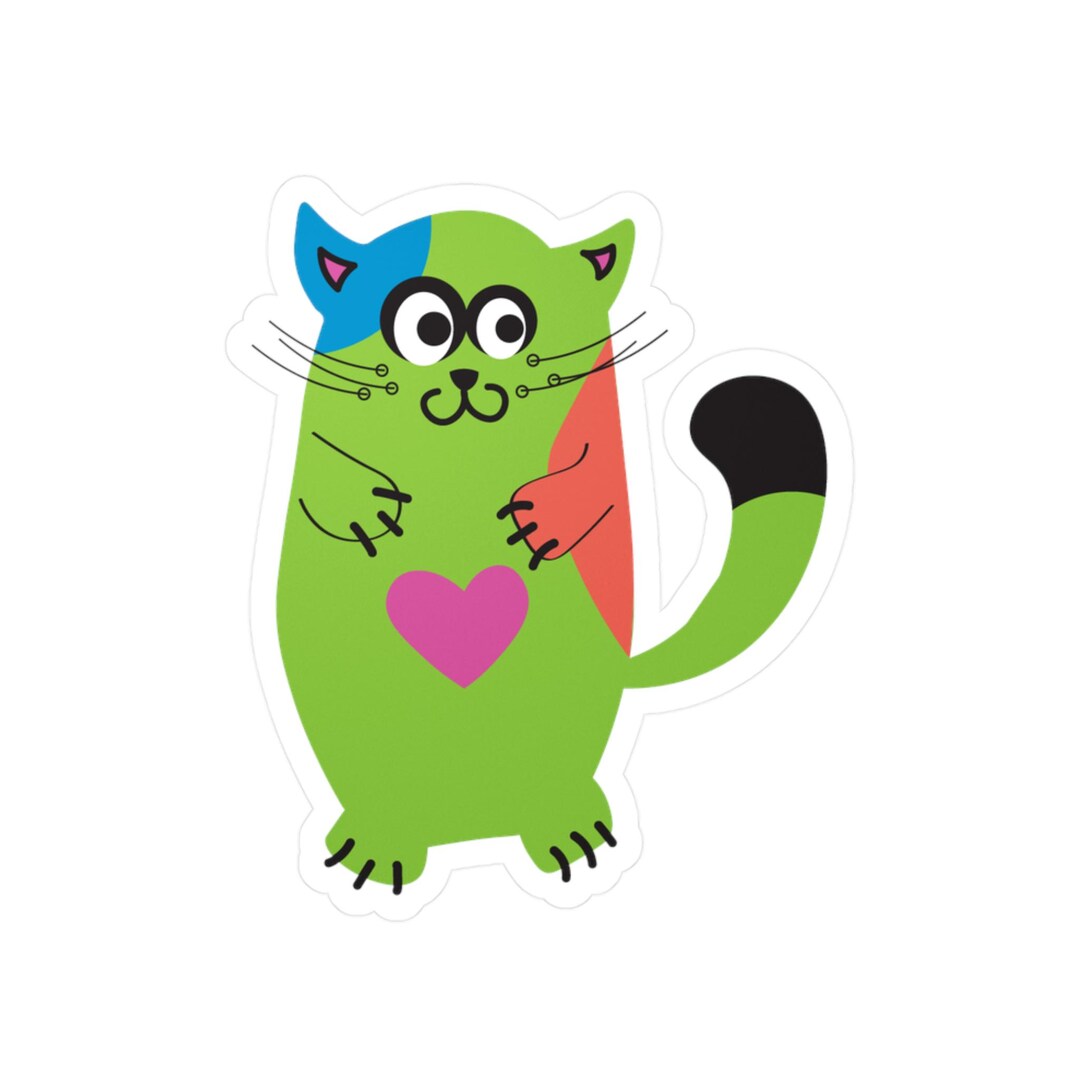 Chi Chi Sticker, Vinyl Sticker From Chi Chi & Friends Book, Whimsical ...