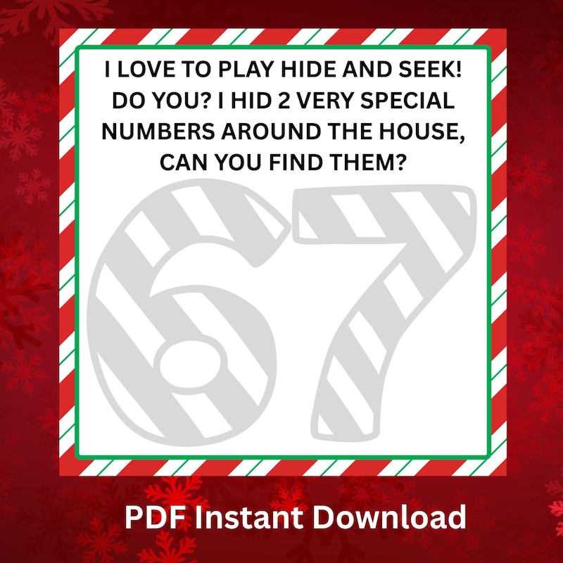 Elf67 Hide and Seek - Etsy