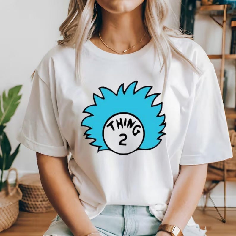 Thing 1 2 3 4 PNG Bundle – Kids Birthday SVG, JPG - Etsy
