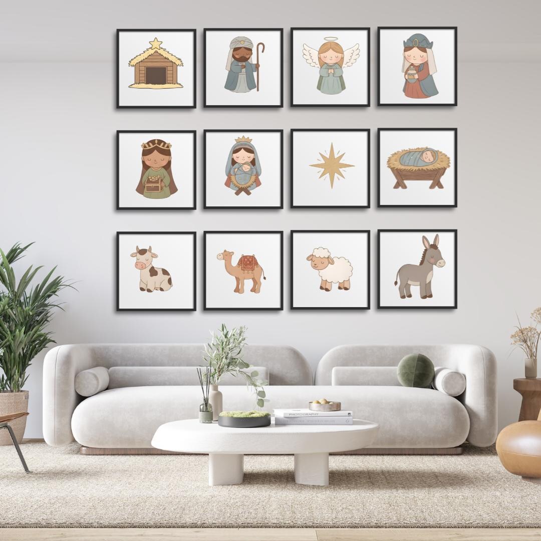 Nativity Clipart Bundle | Holy Family PNG SVG (digital Download) - Etsy
