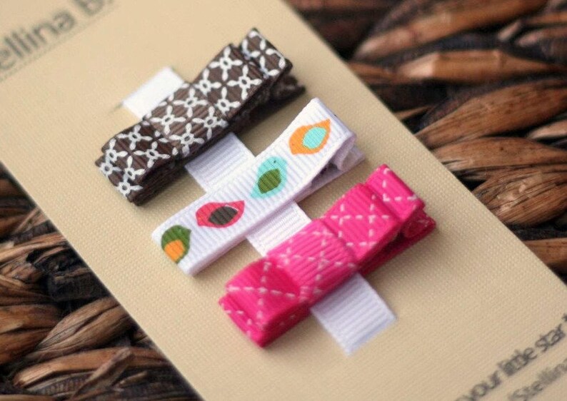 Bird Hair Clips for baby Baby Hair Clips infant toddler | Etsy