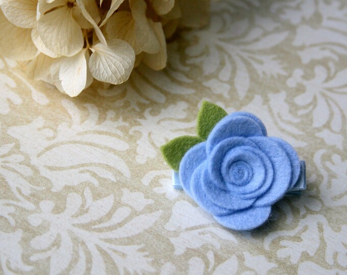 Felt Flower Hair Clip for Baby, Baby Hair Clip, Infant, Toddler Hair ...