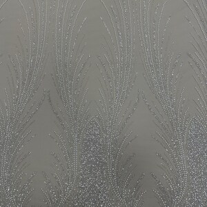 Beaded Angel Wing Lace Fabric: Soft Tulle Embroidery, Wedding and ...