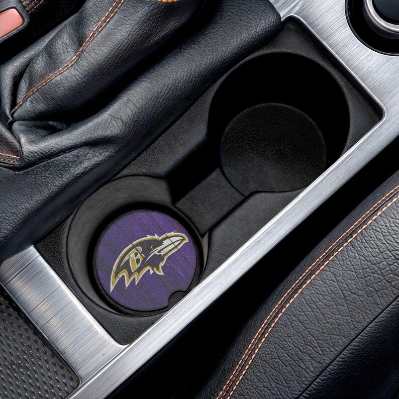 Baltimore Ravens Soapstone Car Coaster: NFL Fan Gift - Etsy