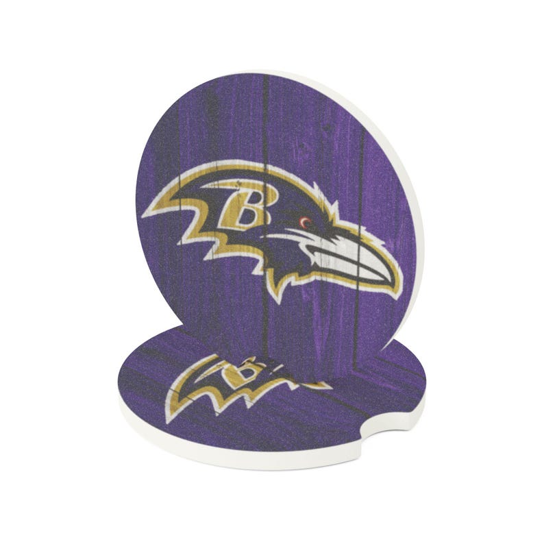 Baltimore Ravens Soapstone Car Coaster: NFL Fan Gift - Etsy