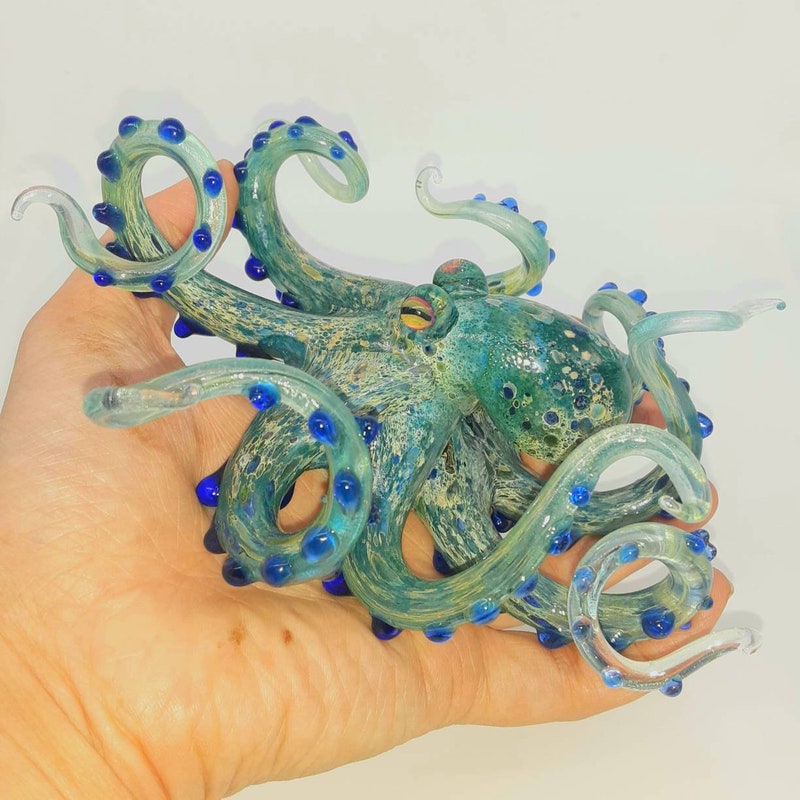 Blown Glass Octopus - Etsy