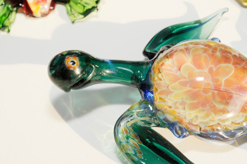 Glass Sea Turtle | Etsy